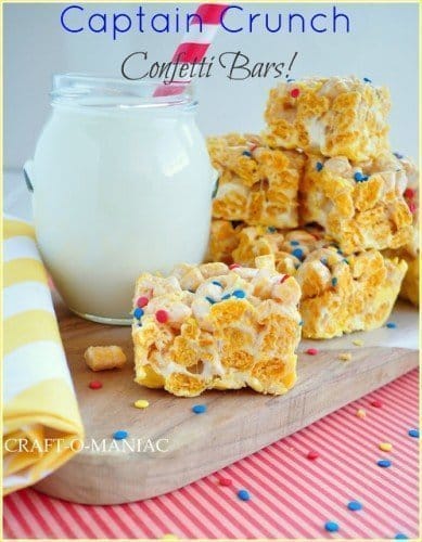 Captain Crunch Bars - Today's Creative Life