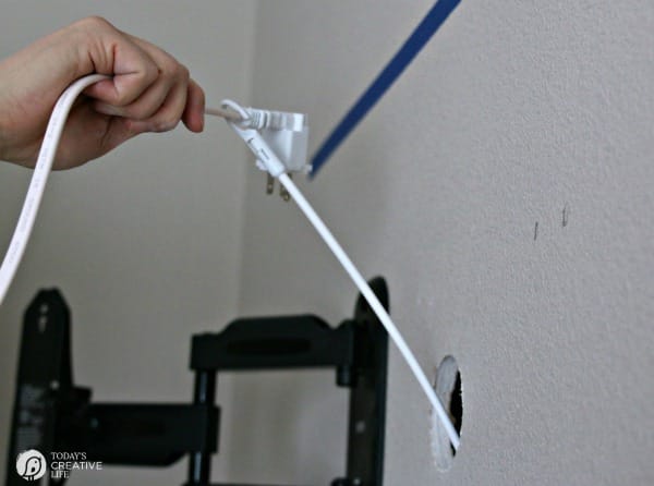 TV Wire Hider - Cord & Cable Managment | Today's Creative Life