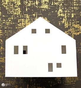 DIY Paper House | Today's Creative Life